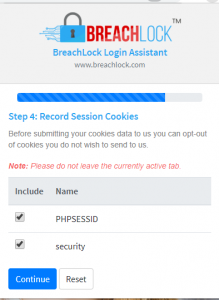 BreachLock Log in Assistant - BreachLock