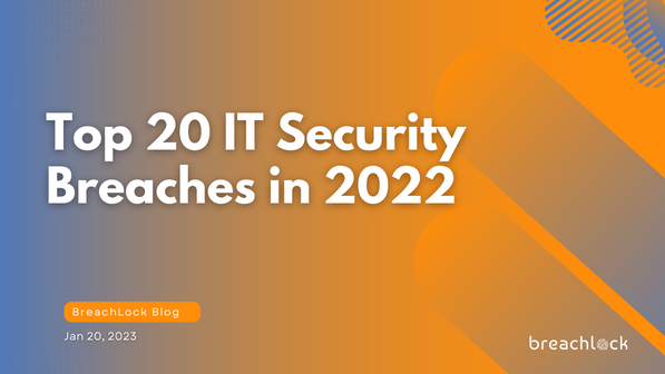 Top 20 IT Security Breaches in 2022 - BreachLock