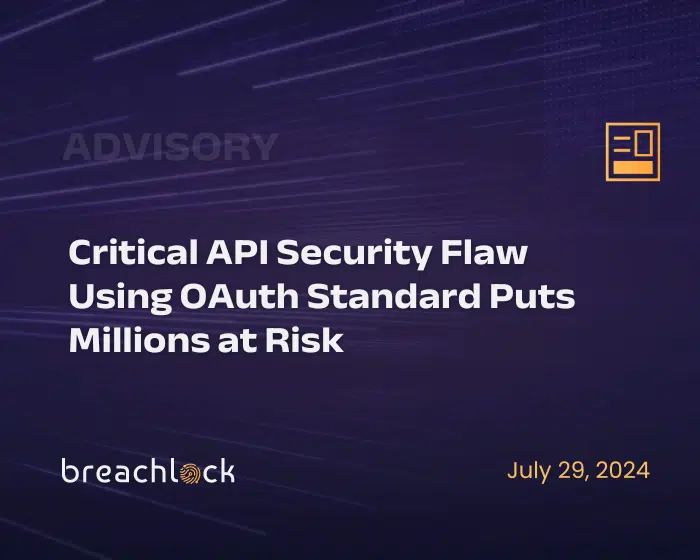 Advisories - BreachLock